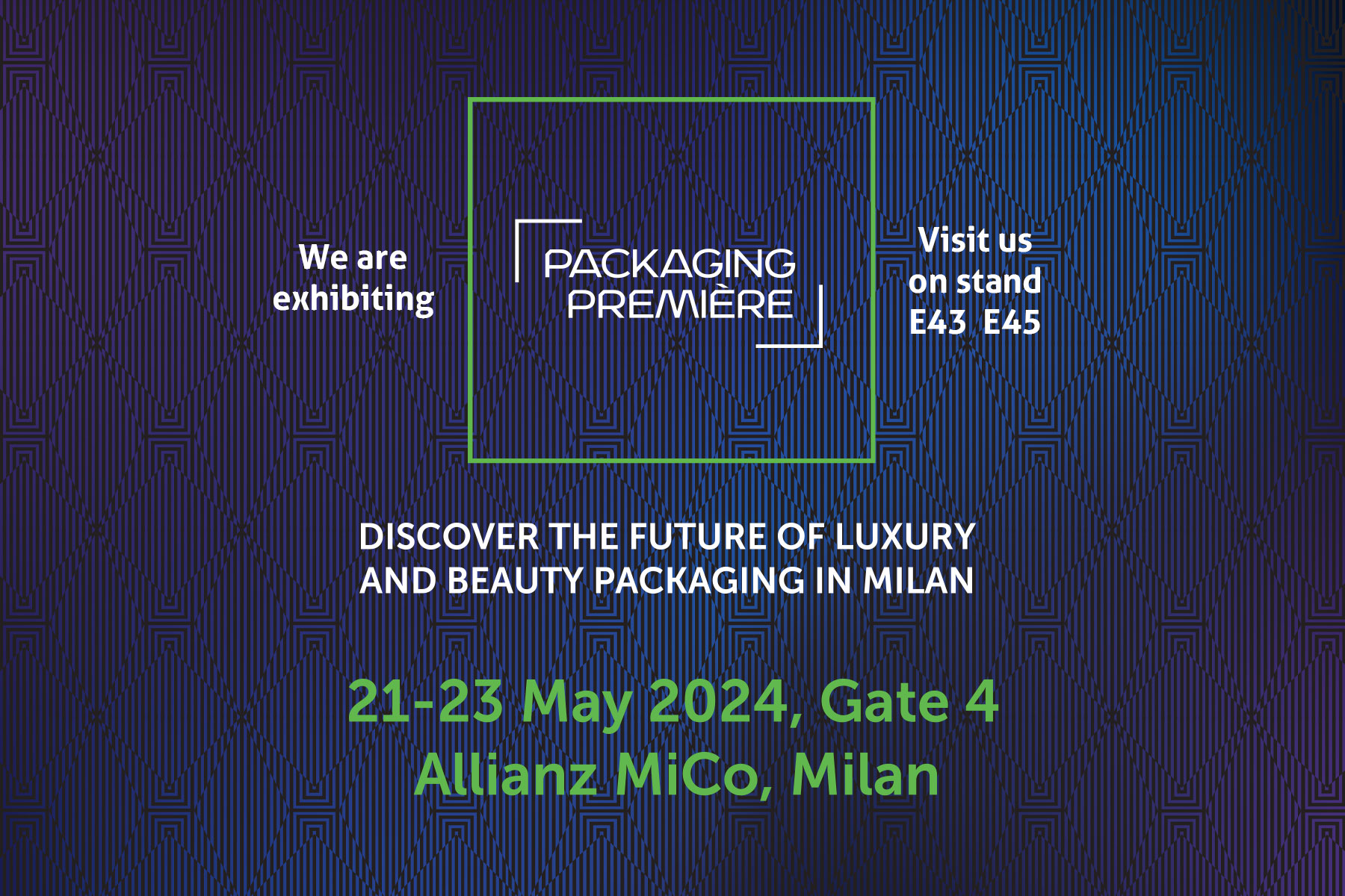 Gpack a Packaging Première Milano 2024 - Gpack